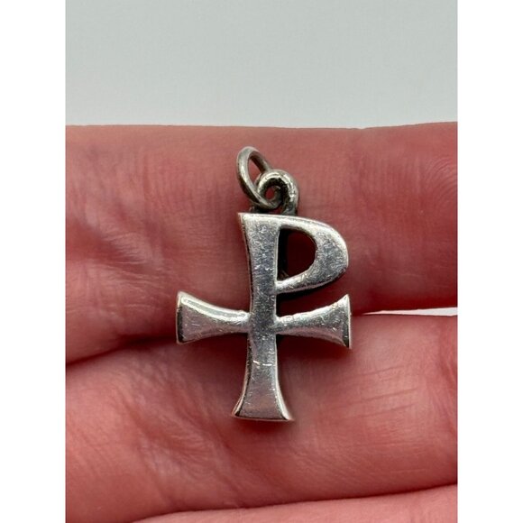 James Avery | Jewelry | James Avery Sterling Silver Chi Rho Thick Cross ...